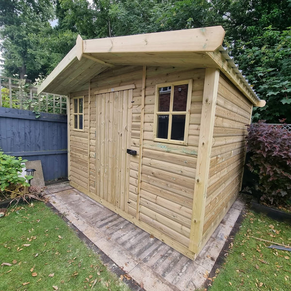 Derwent Cottage - 20mm Tantalised Loglap Cladding – White Post Farm ...